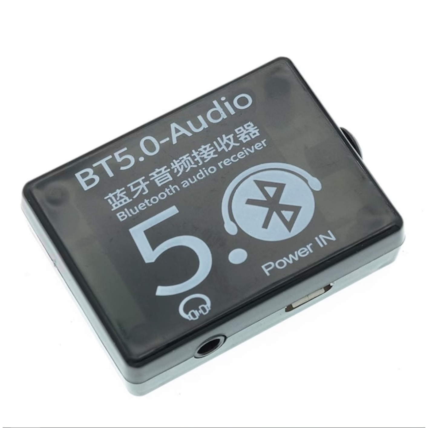 Mini adóvevő, AJMAKER, Bluetooth 5.0 Audio Pro, Audio adapter, szürke ...
