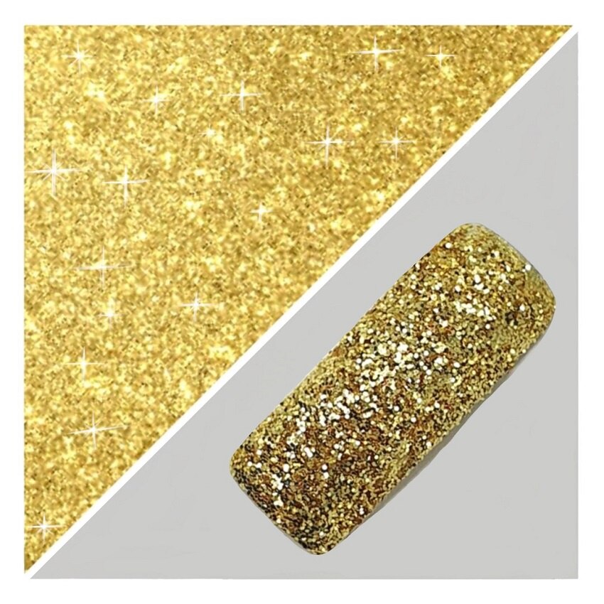 Glitter starflakes metalic vision, DEVE, 50gr, auriu pal, pentru rasina ...