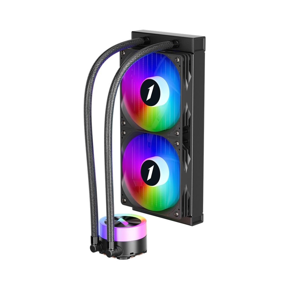 Cooler Procesor 1stPlayer® Thunderstorm TS1 240, ARGB, Black ...