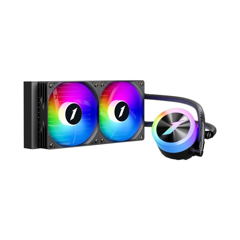 Cooler Procesor 1stPlayer® Thunderstorm TS1 240, ARGB, Black ...