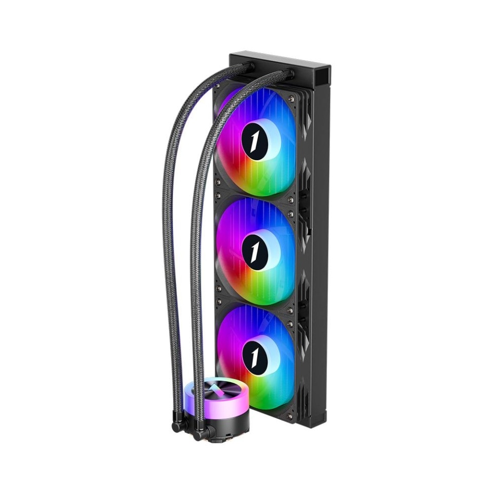 Cooler Procesor 1stPlayer® Thunderstorm TS1 360, ARGB, Black ...
