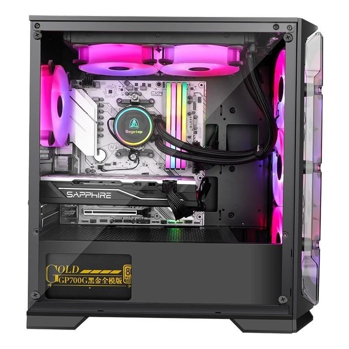 Sistem Desktop PC GAMING PROLIGHT®-S Procesor Intel® i5-12400 4.4GHz ...