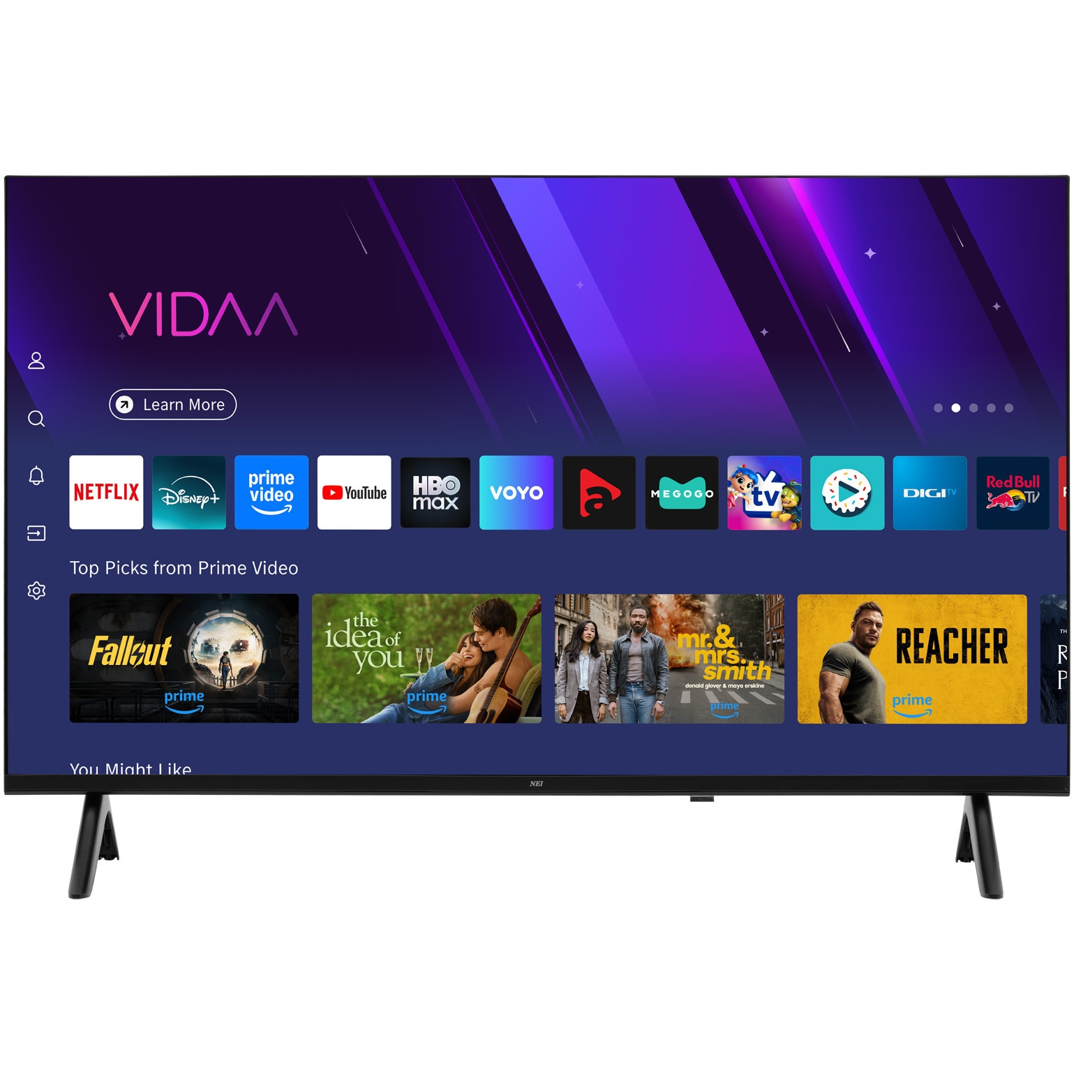 Televizor NEI LED 32NE4901, 80 cm, Smart, HD, Clasa E - eMAG.ro