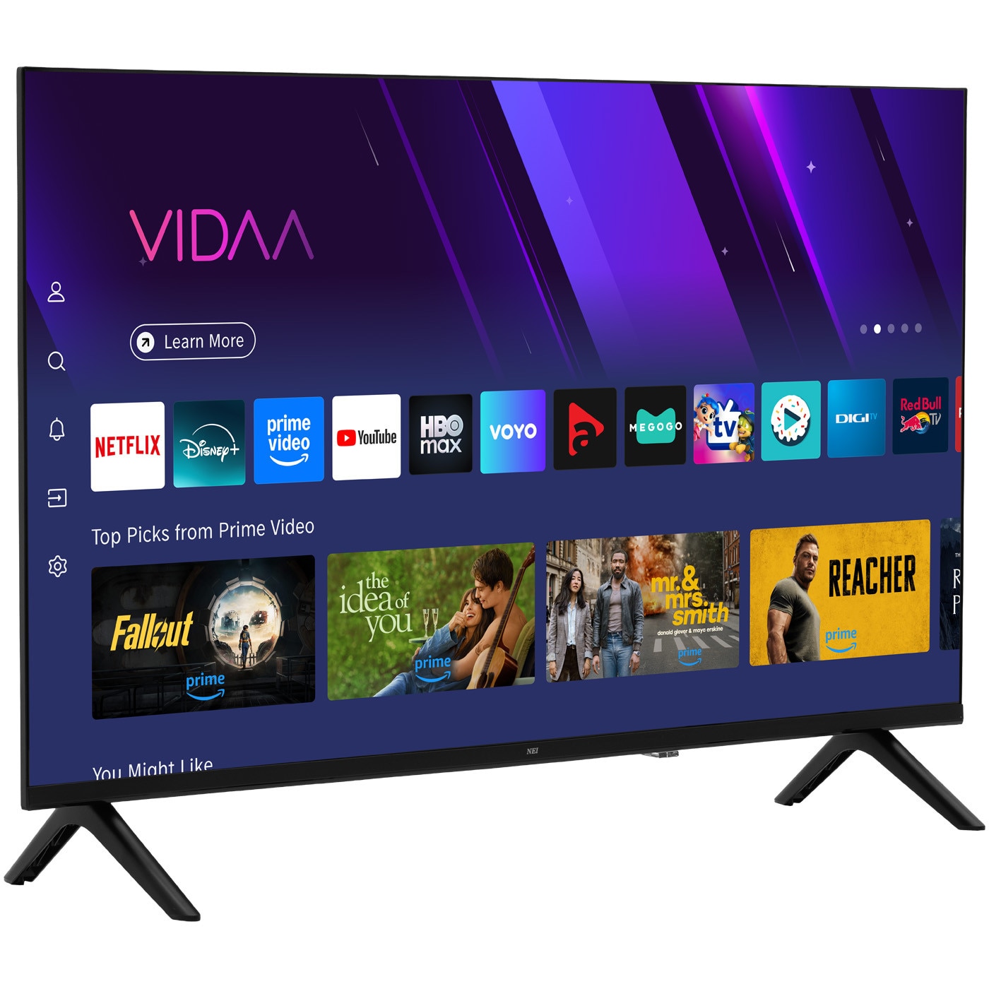 Televizor NEI LED 32NE4901, 80 cm, Smart, HD, Clasa E - eMAG.ro