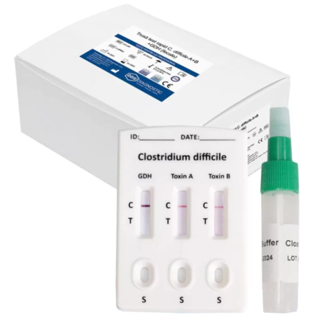 Test rapid Clostridium Difficile A+B+GDH(mat.fecale) DDS Diagnostic, uz ...