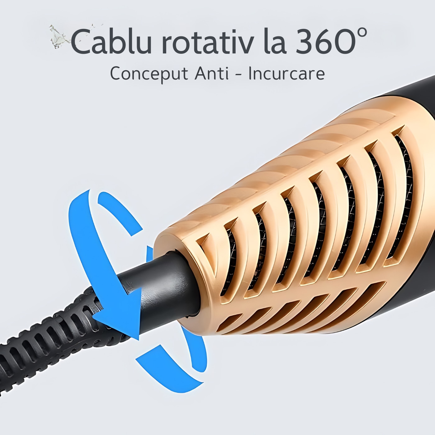 Uscator de par multifunctional 5 in 1, 1000W, 60000 RPM, 200 milioane ...