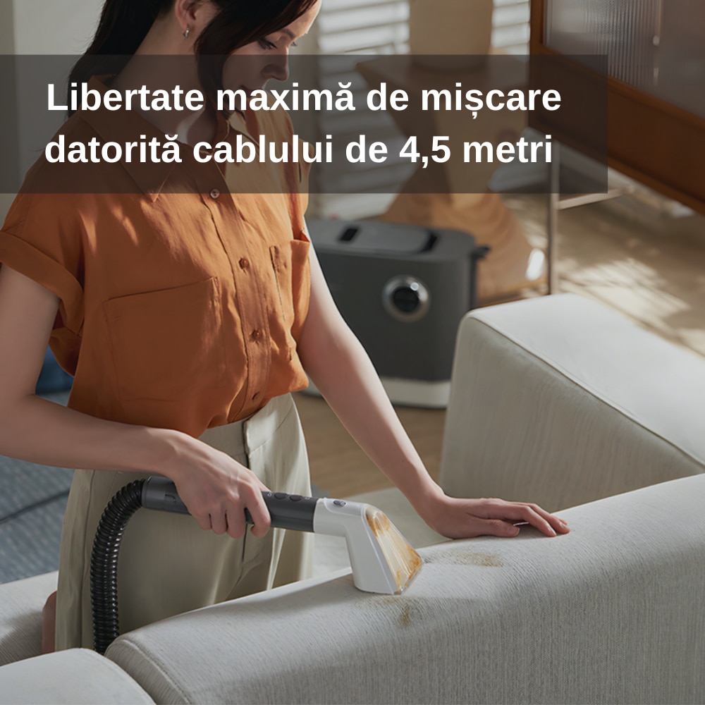 Aspirator profesional cu spalare cu abur 100ºC RYER STAIN CLEANER ...