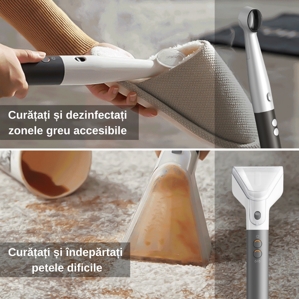 Aspirator profesional cu spalare cu abur 100ºC RYER STAIN CLEANER ...