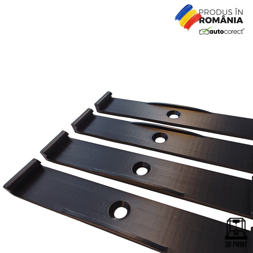 Set suport ultra slim autocorect® pentru numere inmatriculare auto ...