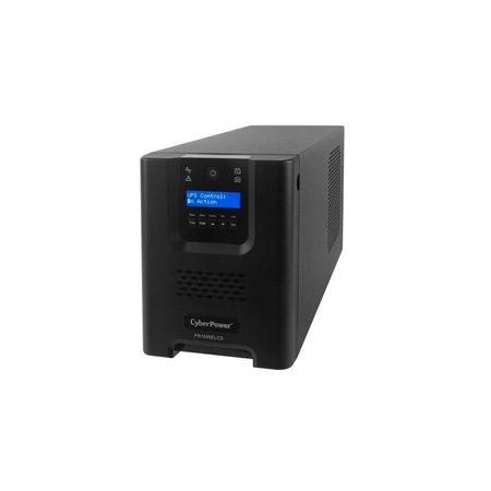 UPS Cyber Power PR1000ELCD, 1000 VA, 900 W, AVR, LCD Display, Line ...