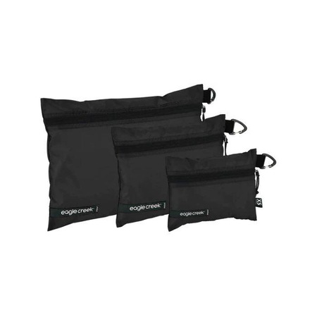 Set 3 gentute de calatorie Eagle Creek Isolate, material textil, negru ...