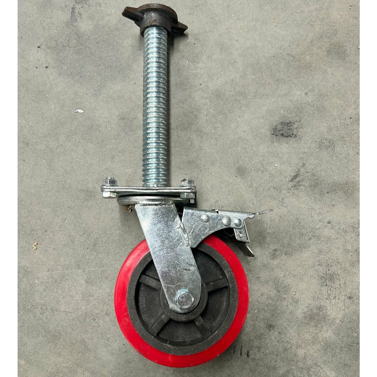 Roata schela otel cu frana 6 inch (145MM) - eMAG.ro