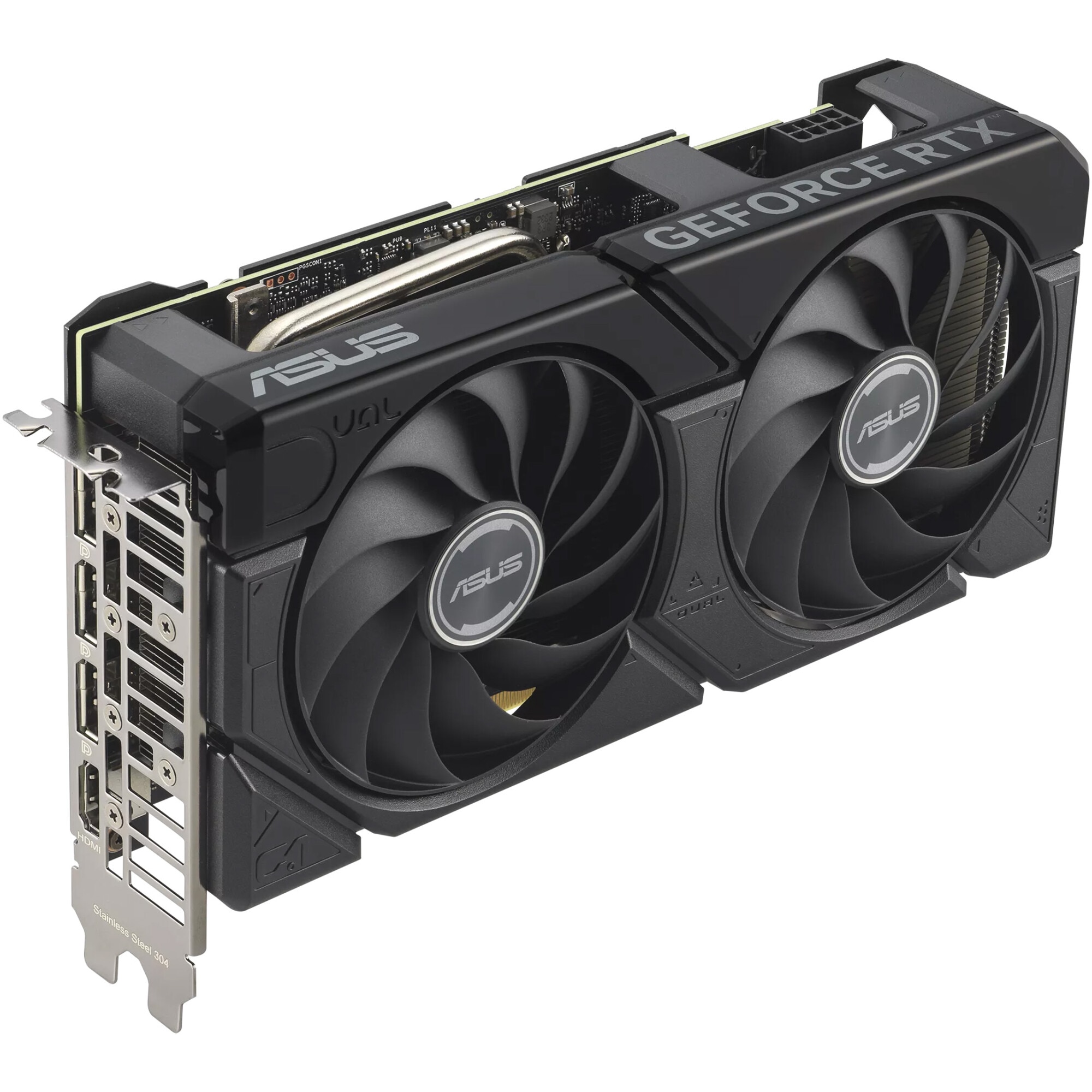 Placa video ASUS Dual GeForce RTX™ 4070 EVO OC Edition, 12GB GDDR6, 192 ...