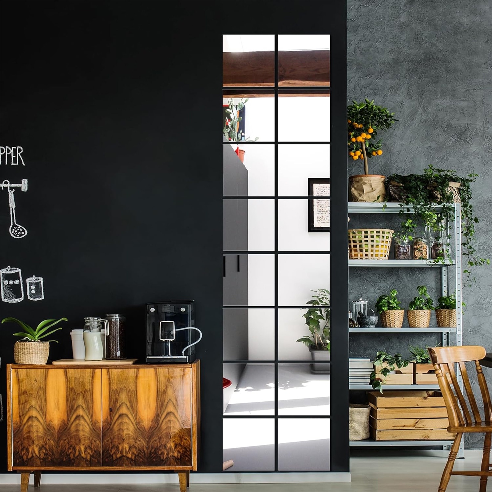 Set 16 oglinzi acrilice sticker auto-adeziv decorativ, Axroad Mall ...