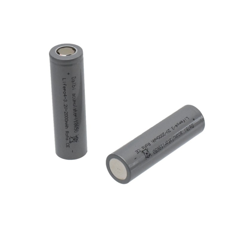 Acumulator LifePo4, Tip 18650, 3.2V, 2000mAh - eMAG.ro