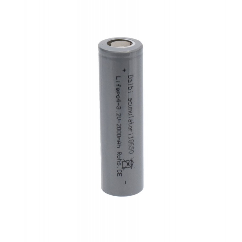 Acumulator LifePo4, Tip 18650, 3.2V, 2000mAh - eMAG.ro