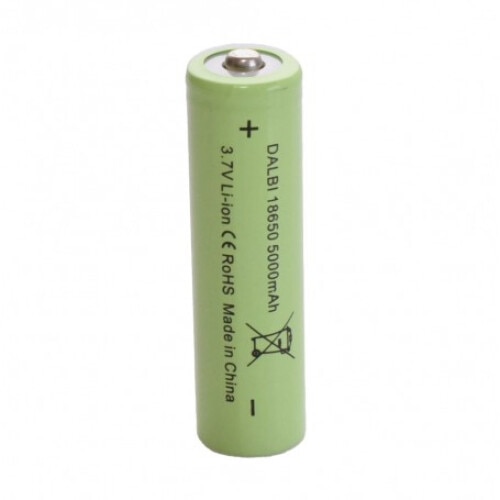 Acumulator Li-Ion, Tip 18650, 3.7V, 5000mAh - eMAG.ro