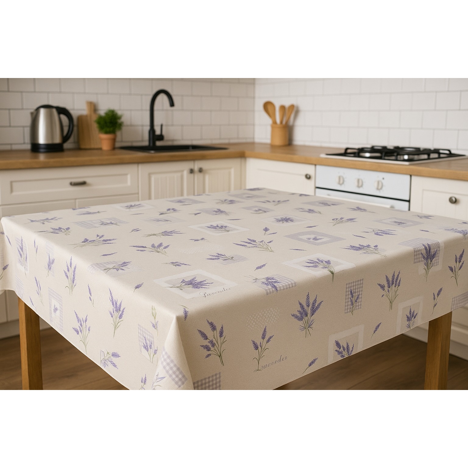 Fata de masa impermeabila, musama, dreptunghiulara, 200x140 cm ...