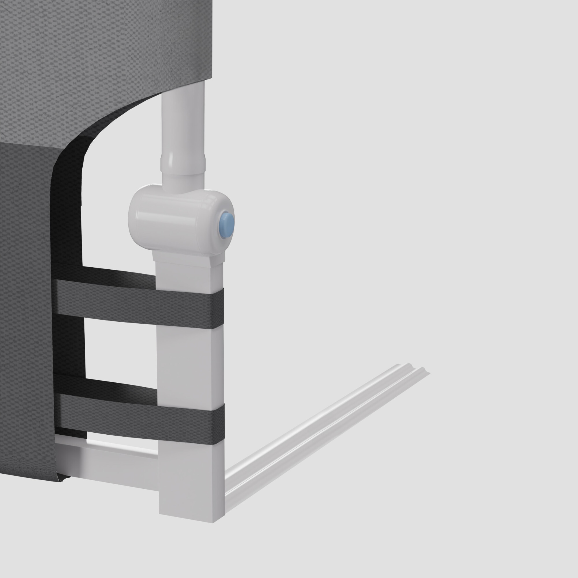 Bariera de protectie pentru pat, margine de siguranta 200 Cm Tulano ...