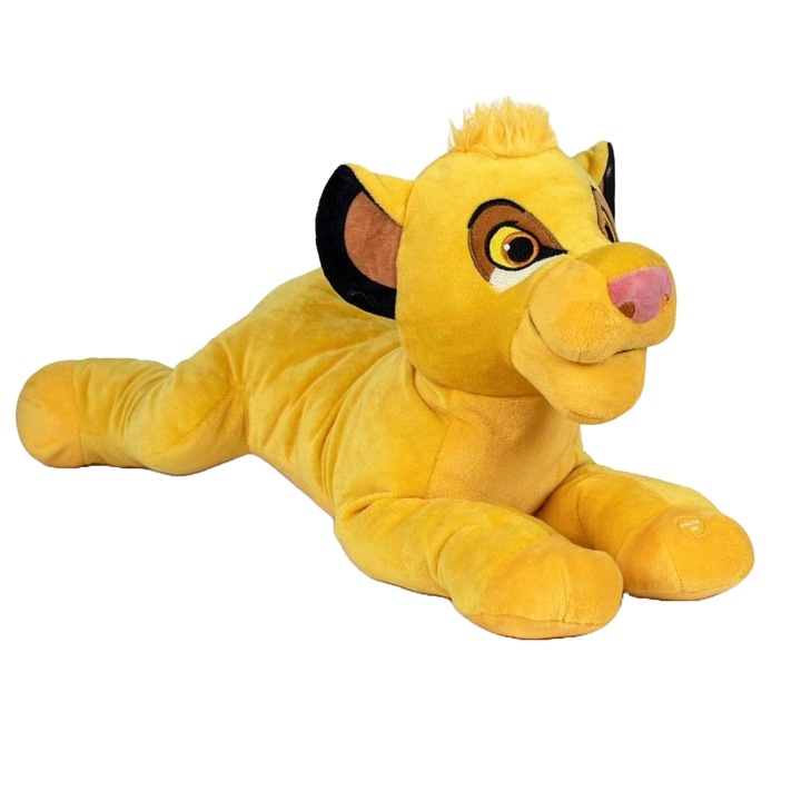 Jucarie de plus Lion King - Simba, cu sunete, 50cm - eMAG.ro