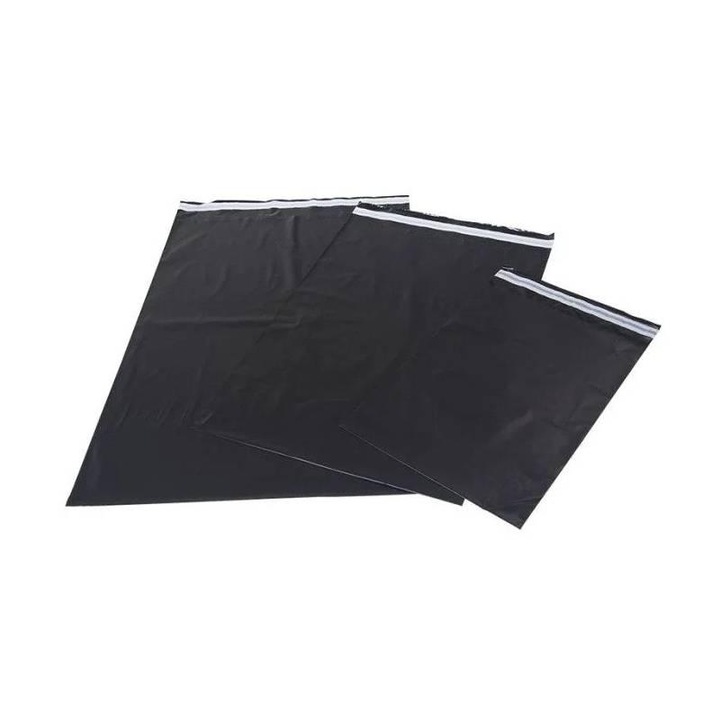 Plicuri postale pentru documente JTI, negru, 360x510mm, set 100 buc ...