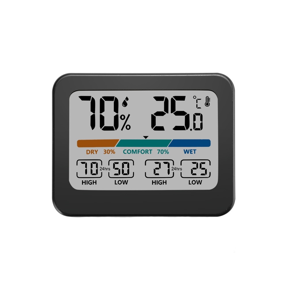 Termohigrometru digital, BOMSTOM, afisaj clar, istoric temperatura ...