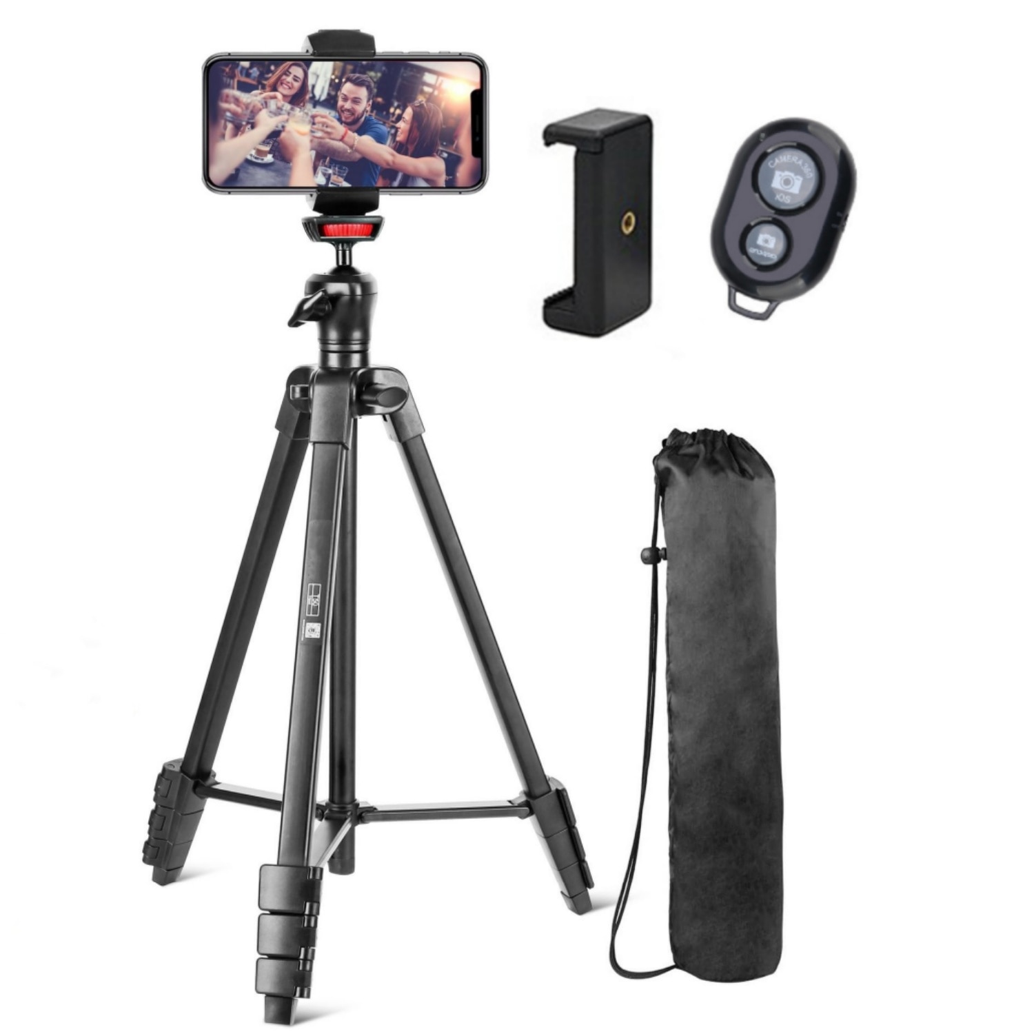 Trepied Foto Telescopic, GOSTOCK®, Pentru Camera Foto/Telefon ...