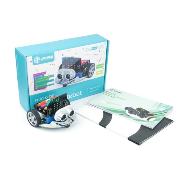 Kit robot smart programabil, cu placa de baza MicroBit V2 - eMAG.ro