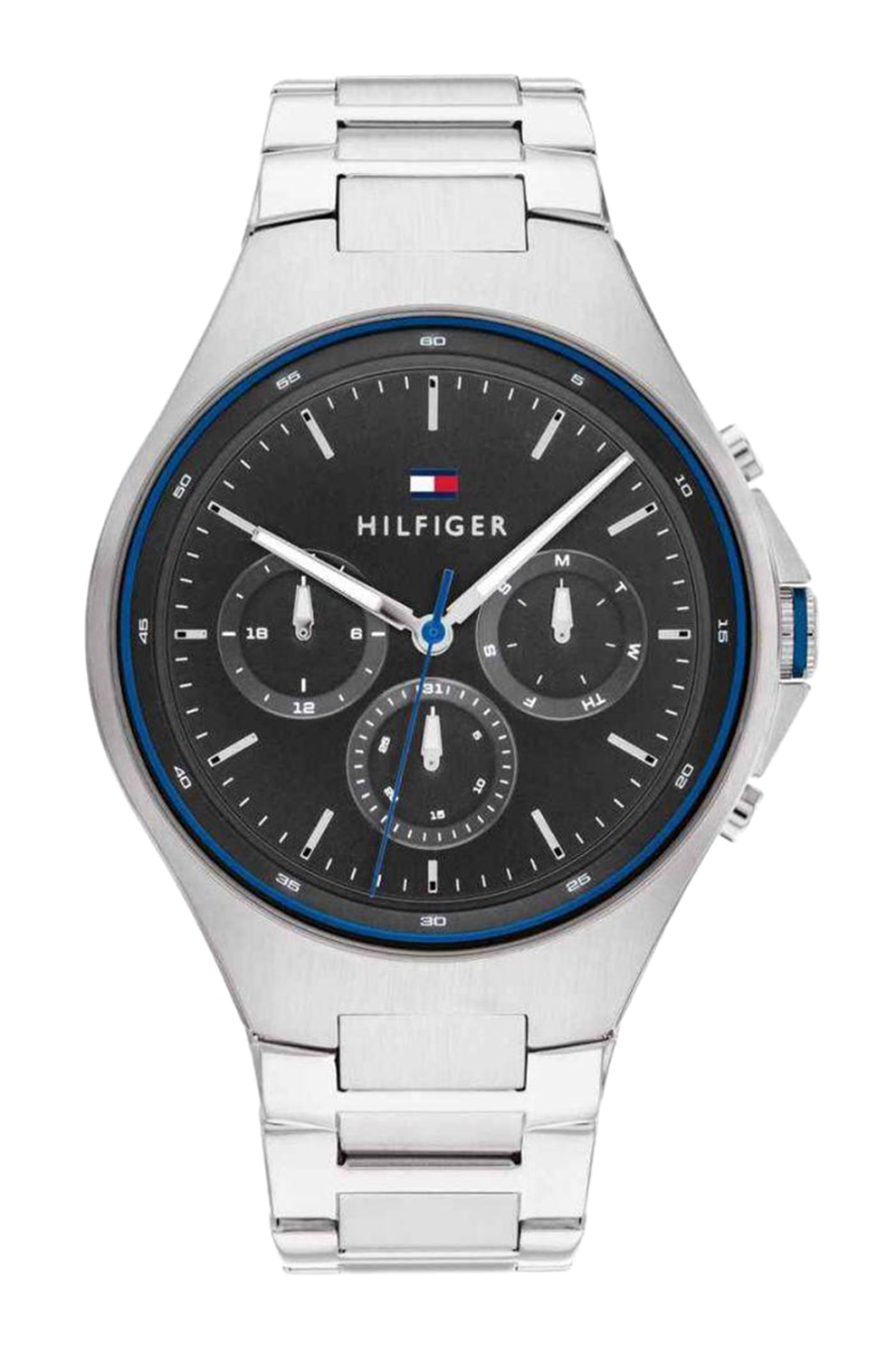 Tommy Hilfiger, Rozsdamentes acél kvarc karóra, Ezüstszín - eMAG.hu