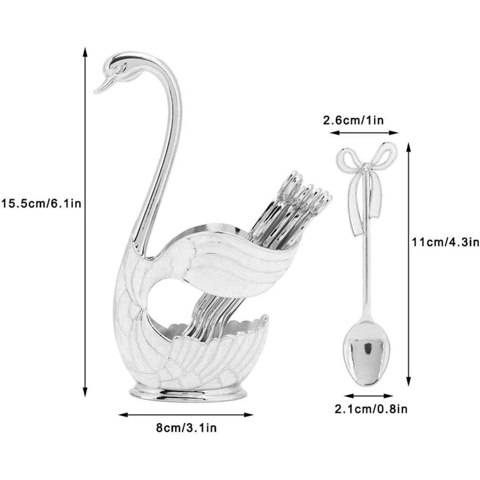 Set tacamuri pentru cafea, AMRINUGL, suport pentru linguri in forma de ...
