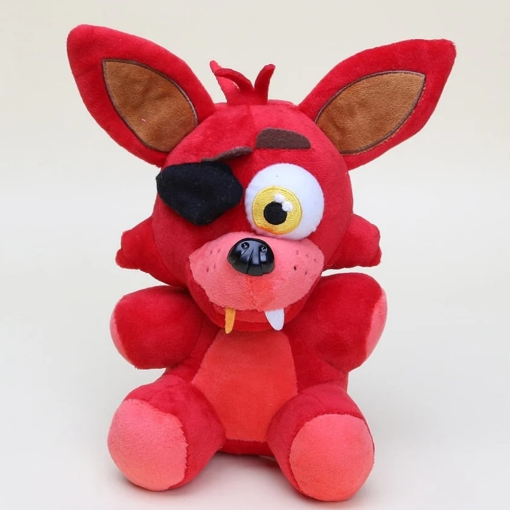 Jucarie de Plus, QttvbTna, Five Nights at Freddy's, rosu, 25 cm - eMAG.ro