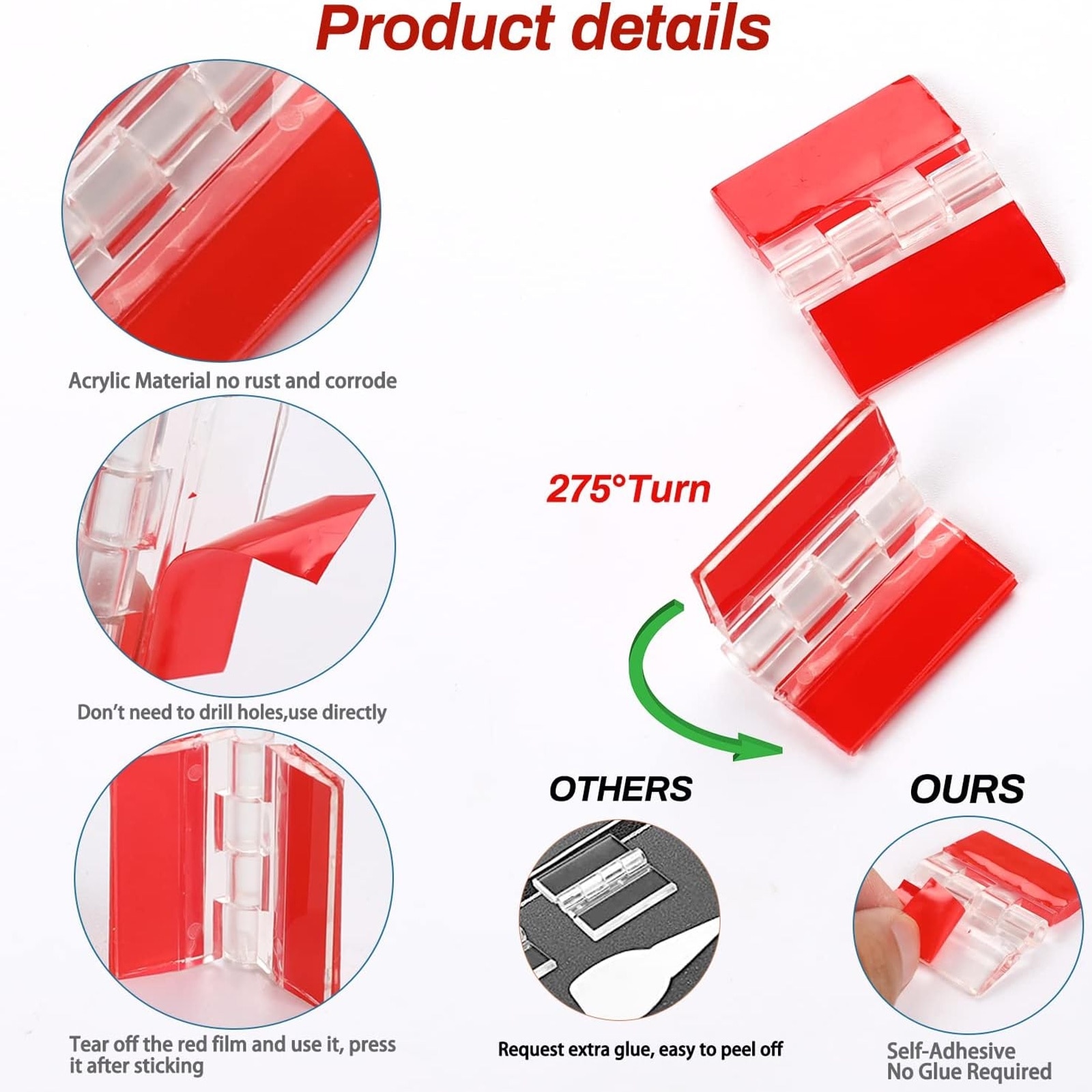 Set 12 Mini Balamale, Zggzerg, Autoadeziv, Design pliabil, Impermeabil ...