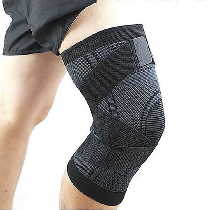 Set 2 Genunchiera profesionala compresiva elastica Fosongya, suport si ...