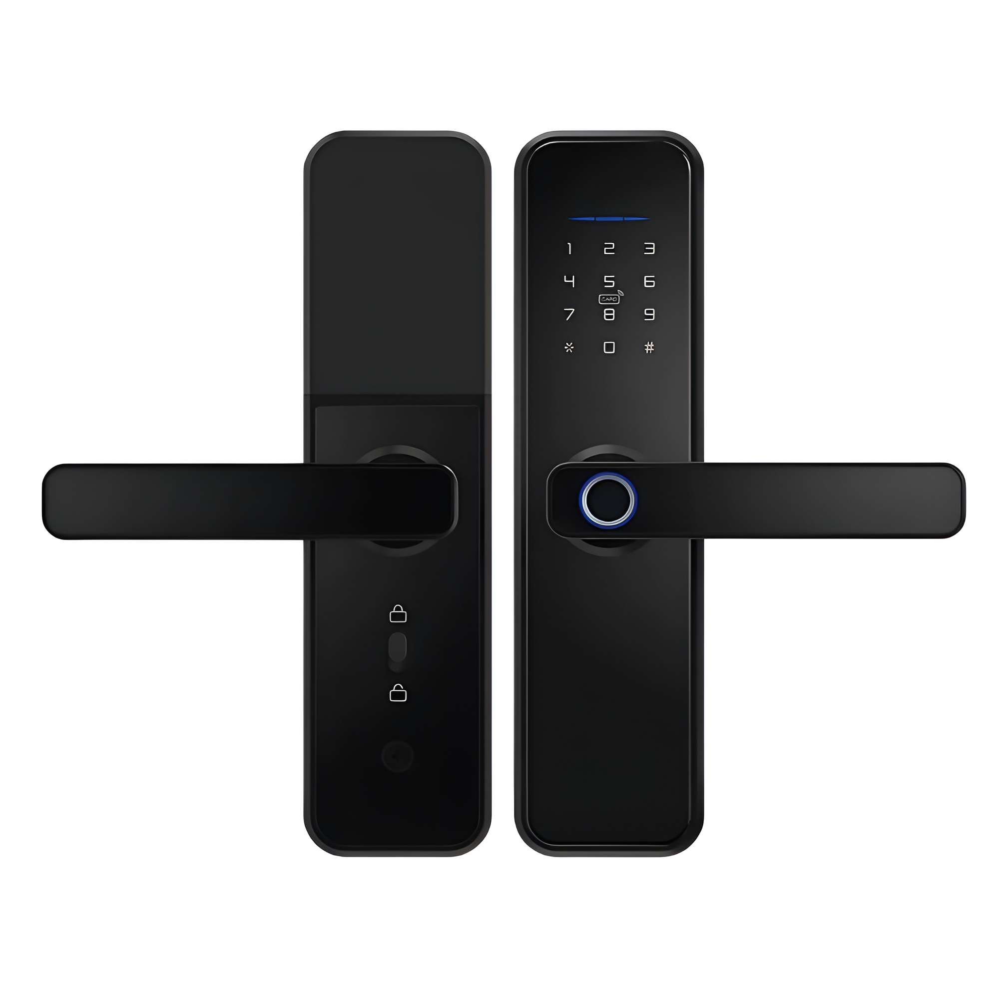 Maner de Clanta Electronic Smart VADERO cu Acces Wi-Fi, Amprenta, Card ...