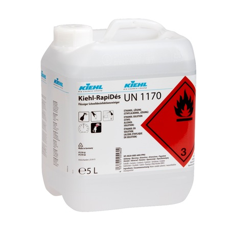 Dezinfectant lichid rapid pentru suprefete, fara clatire, RapiDes 5 l ...