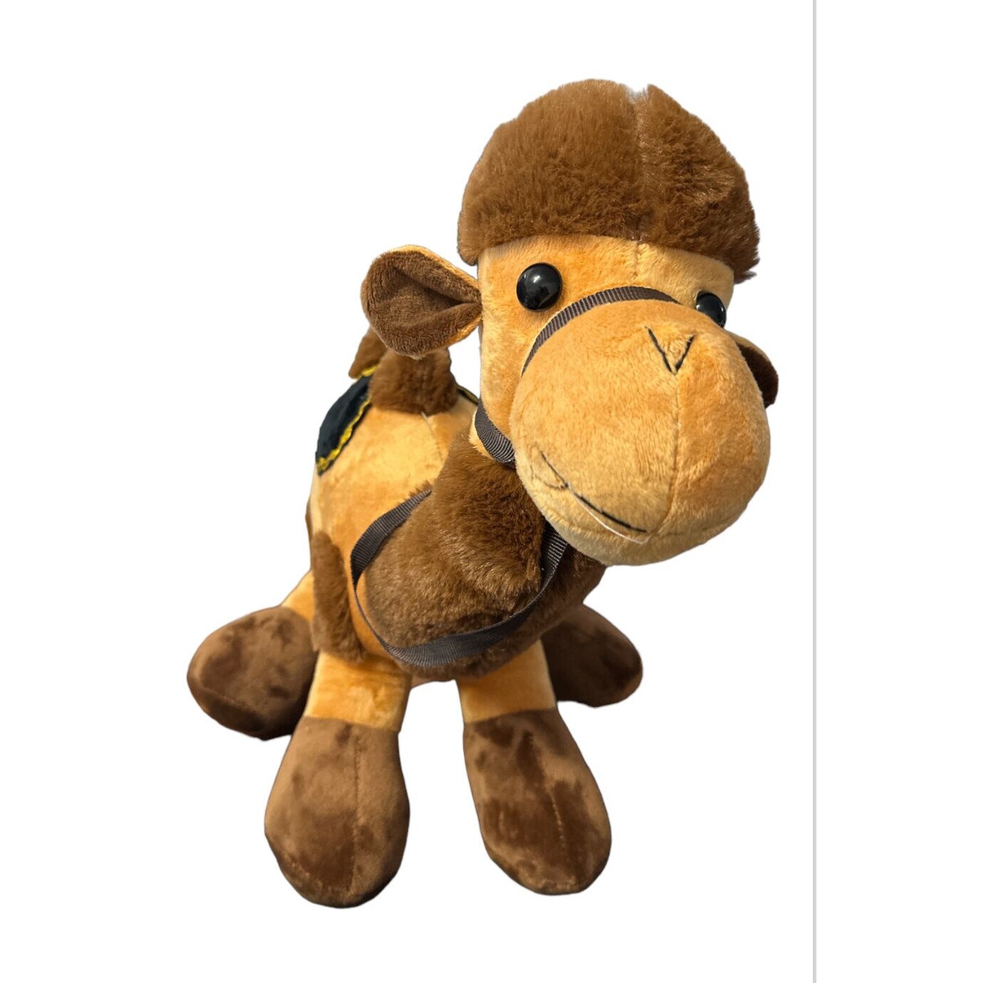 Jucarie plus Camila Happy, cu ham, maro, instaR, 35 cm - eMAG.ro