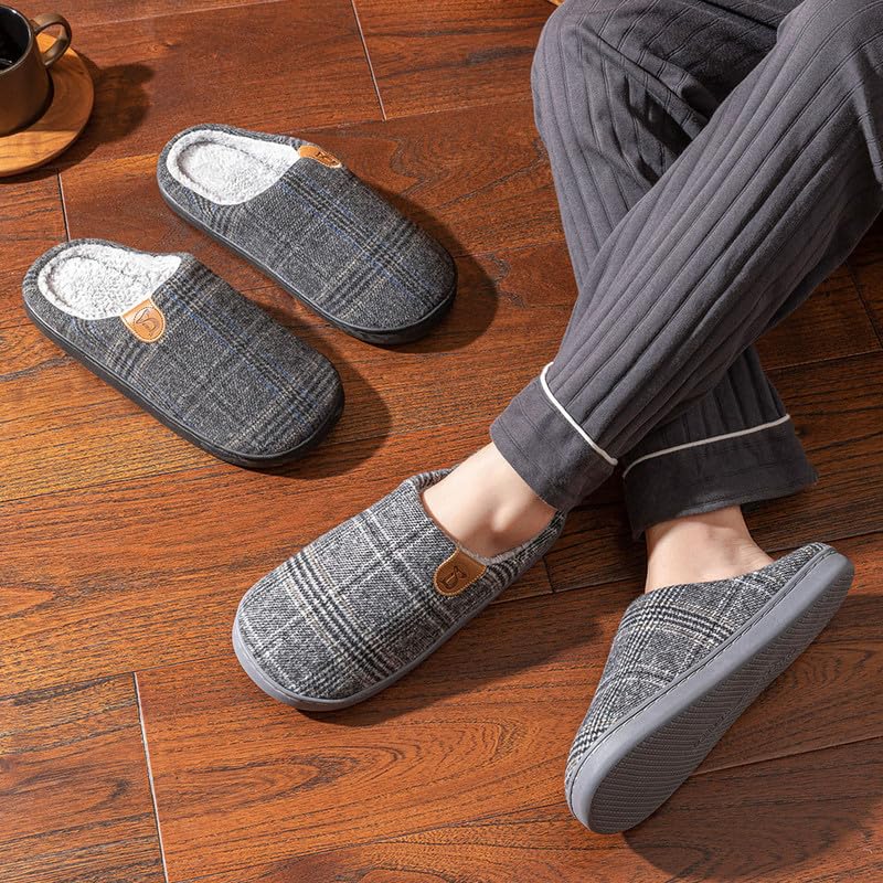 Papuci de casa, Comfy, unisex, Ronyes®, gri inchis - eMAG.ro