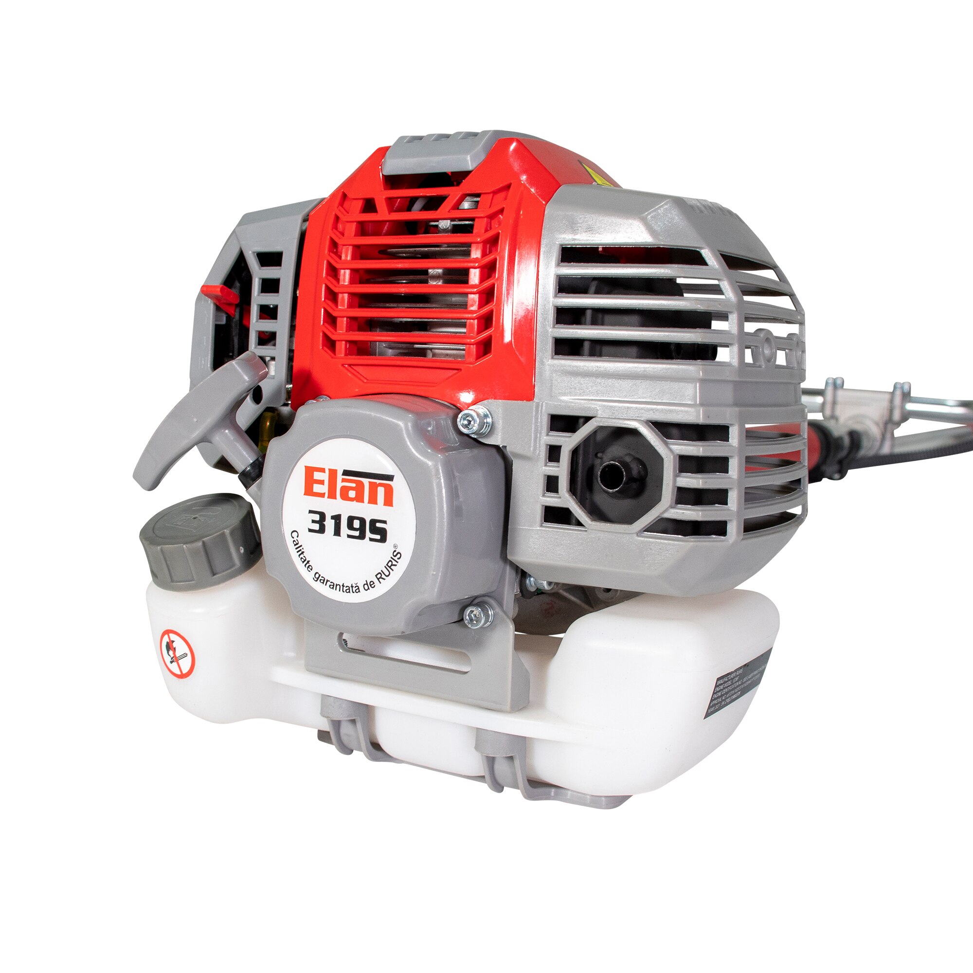 Motocoasa de tuns gazon/iarba pe benzina Ruris Elan 319S, putere 1.2 CP ...