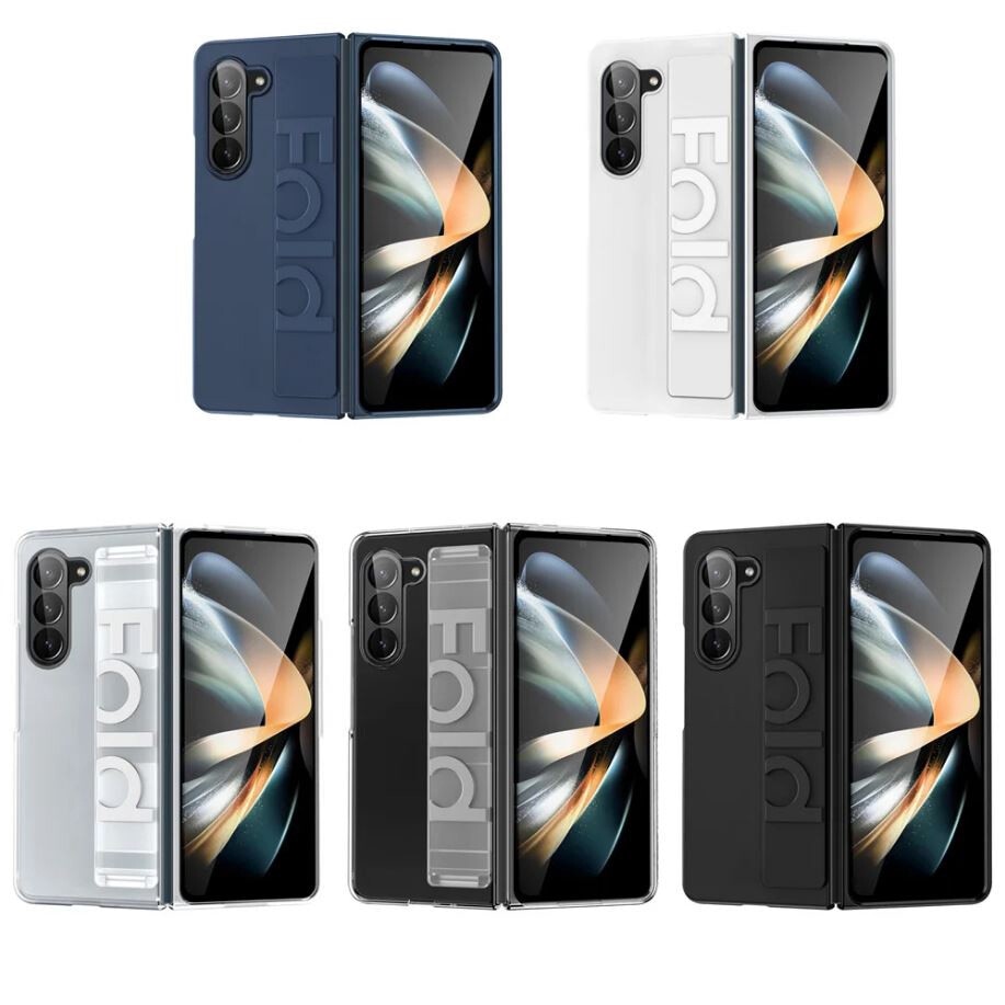 Кейс със стойка, съвместим със Samsung Galaxy Z Fold 6, пълна защита ...