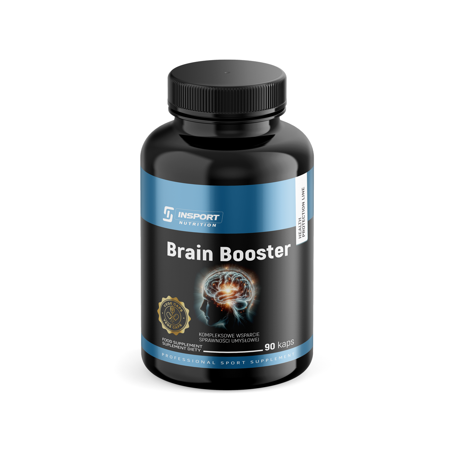 Supliment alimentar, Brain Booster, Insport Nutrition, 90 capsule ...