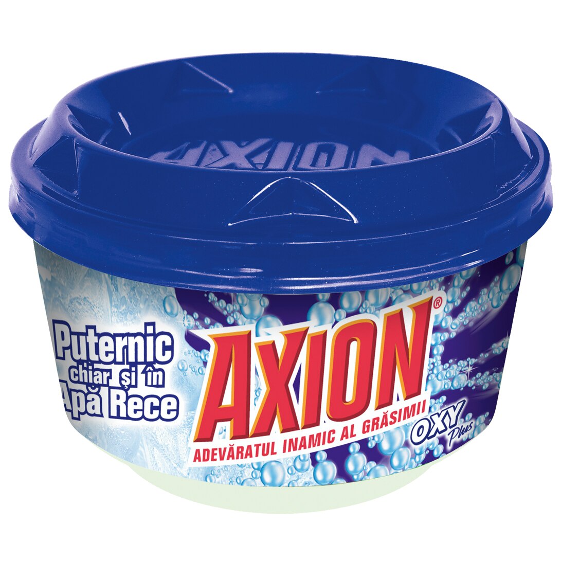 Detergent de vase pasta Axion Oxy Plus, 450 g - eMAG.ro
