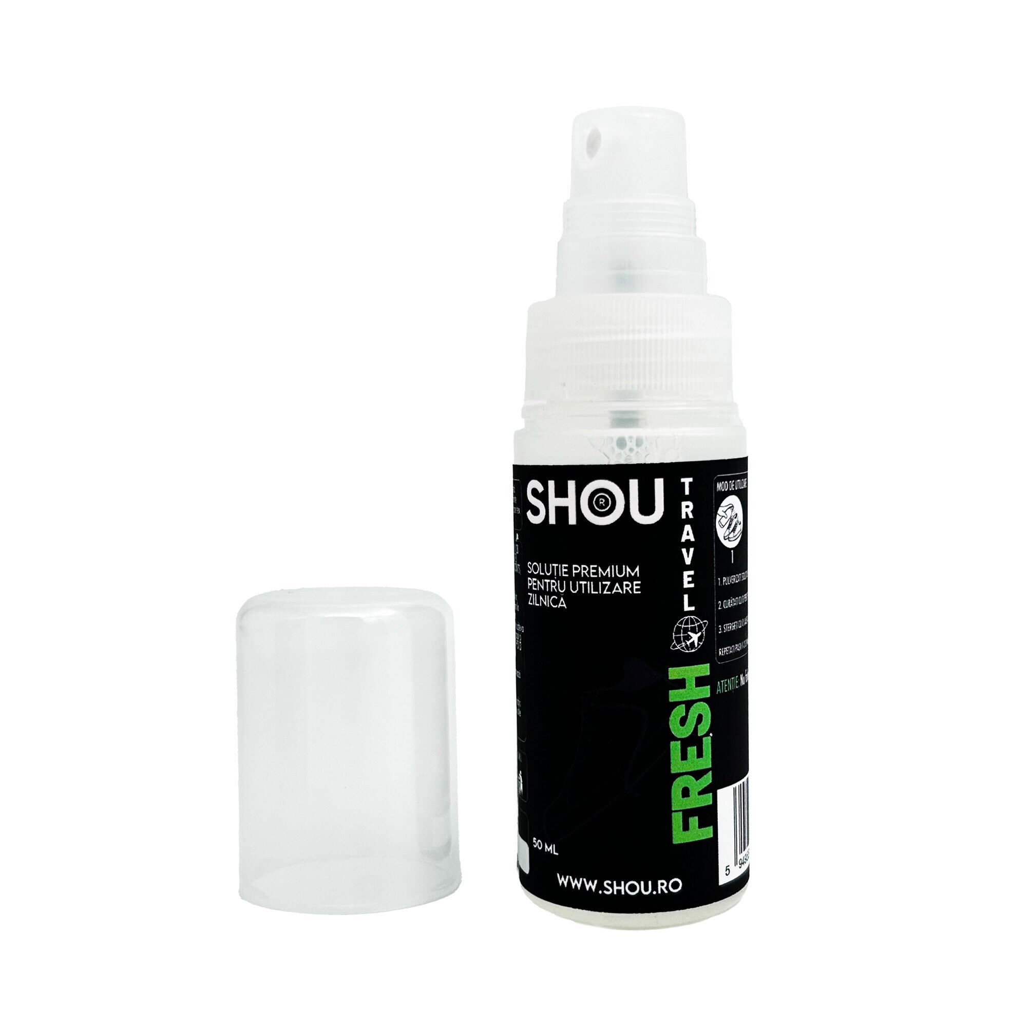 Solutie Premium Curatare Incaltaminte, SHOU Fresh, utilizare zilnica ...