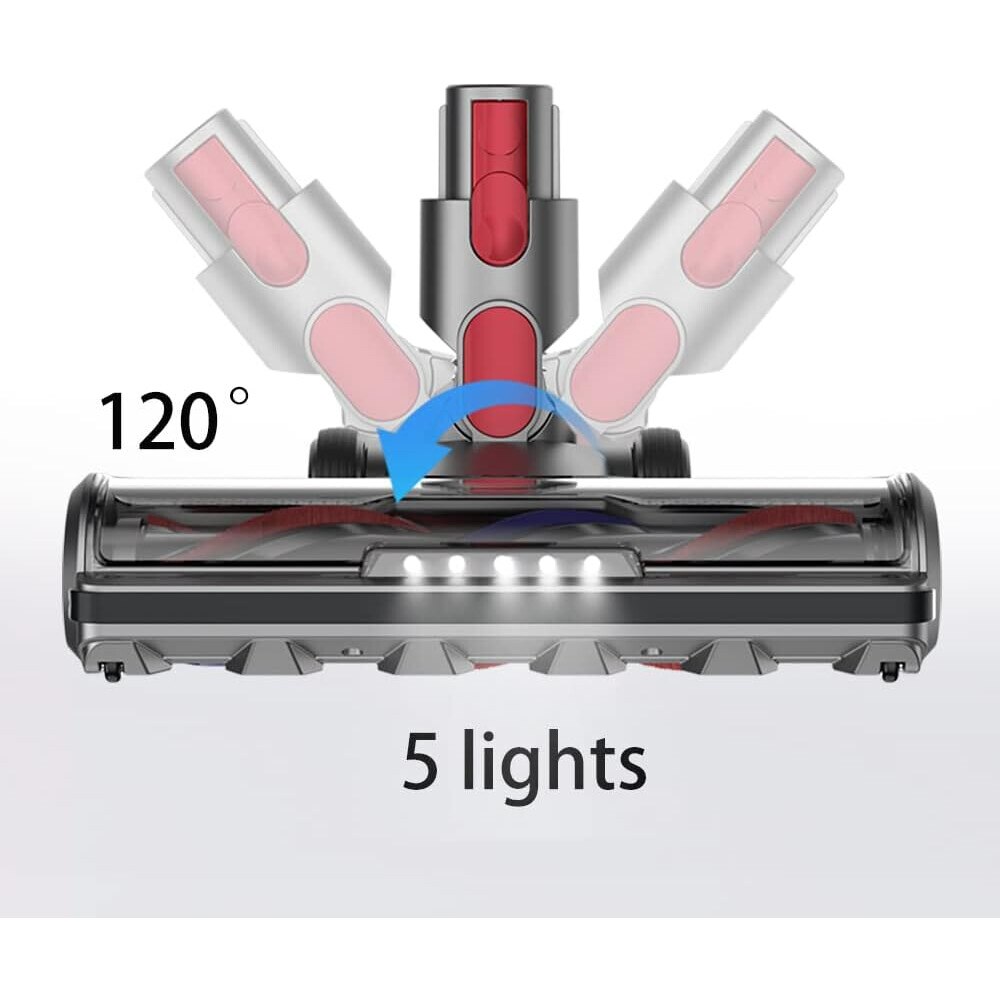 Perie electrica TNEAYWHE, compatibilitate Dyson V7/V8/V10/V11 ...