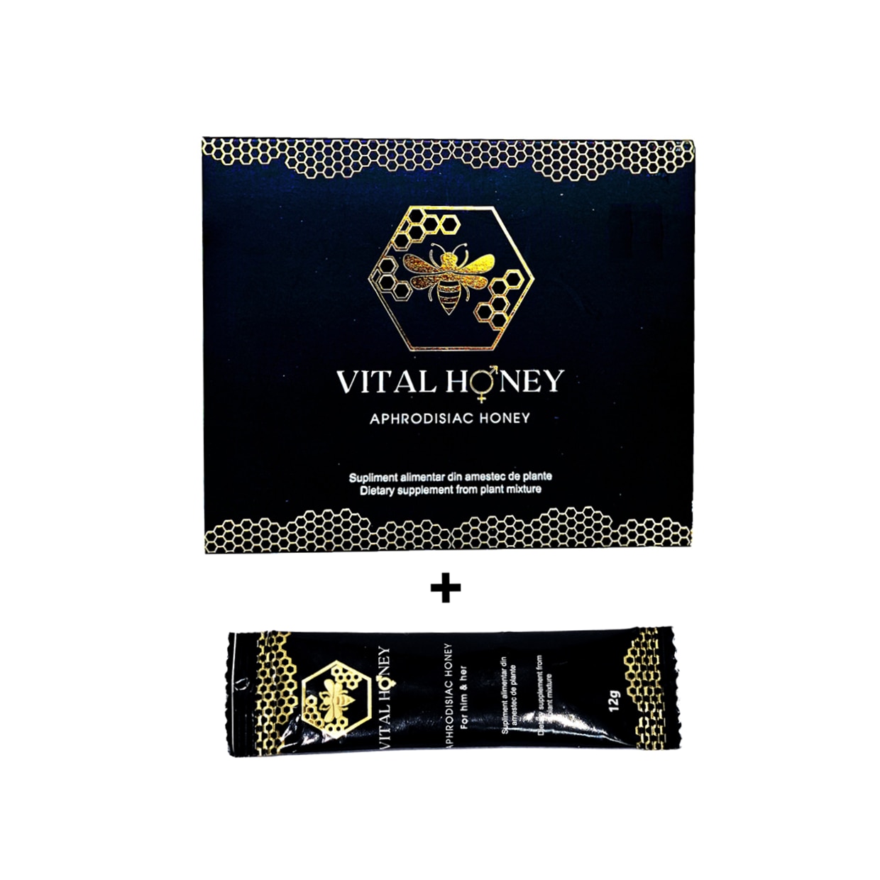 Afrodisiac Vital Honey, Miere 100% Natural, Supliment Potenta, unisex ...