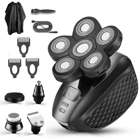 Aparat de ras profesional pentru barbati 5 in 1, Autonomie 90 minute ...