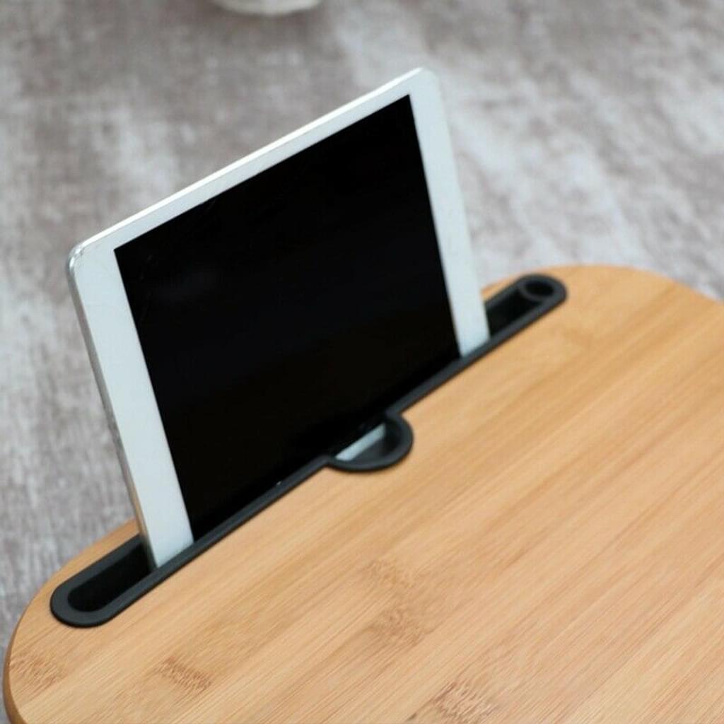Suport multifunctional pentru laptop/tableta, perna integrata, slot ...