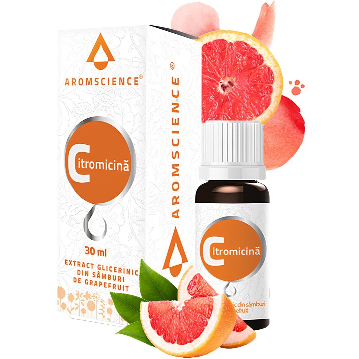 Citromicina, extract din samburi de grapefruit, fara alcool, 100 ...