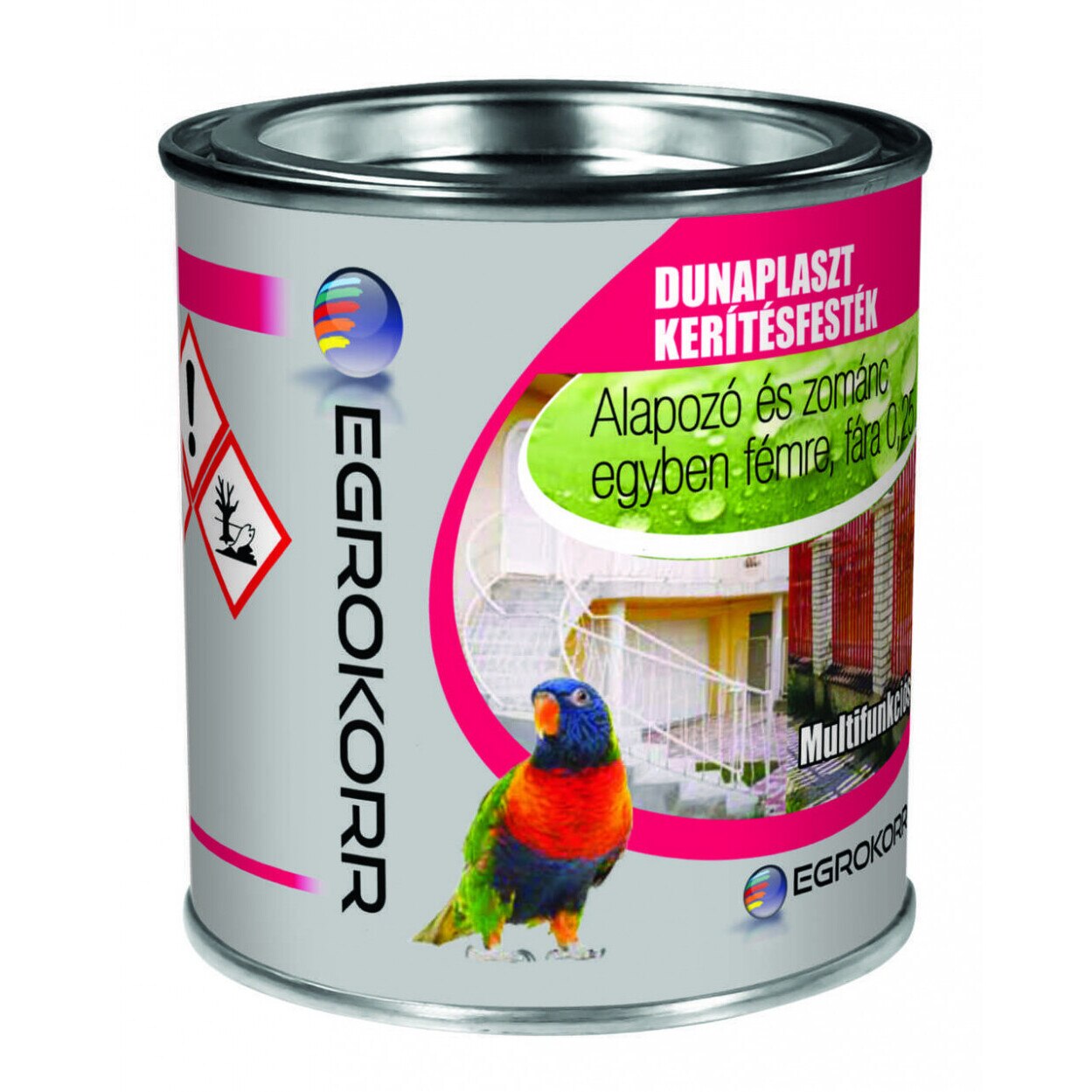 Dunaplaszt kerítésfesték ezüstszürke [ral 7001] 0.25 l - eMAG.hu