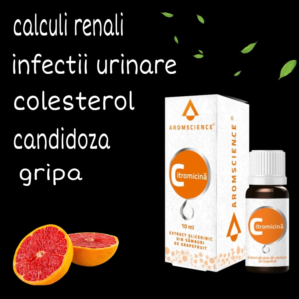 Citromicina, extract din samburi de grapefruit, fara alcool, 100 ...