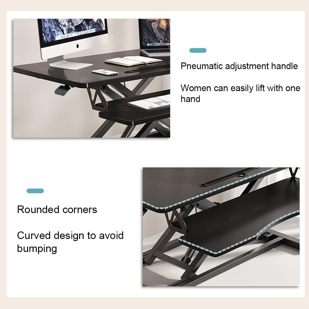 Suport inaltare monitor reglabil, stand pentru birou, standing desk ...